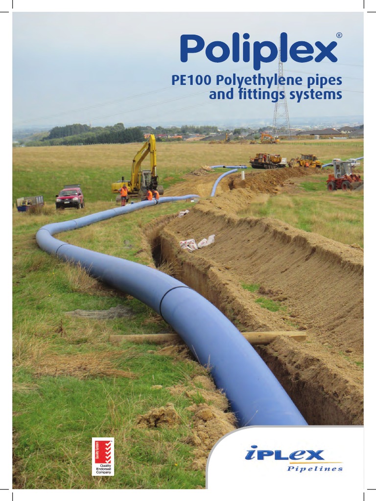 Poliplex Gatefold Brochure Low | PDF | Polyethylene | Pipe (Fluid ...
