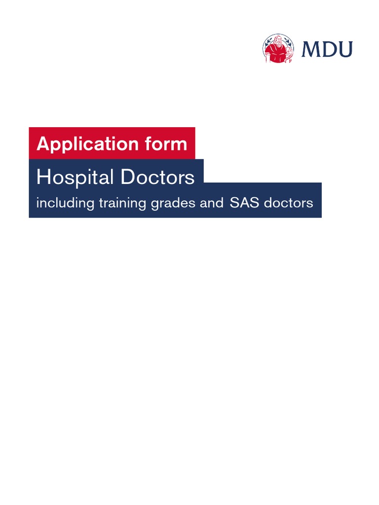 App Form Hospital Doctors HOS203-1510 | PDF | Payments | Debit Card