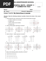 MATH8-Relations and Functions Worksheet Answers | PDF | Function (Mathematics) | Mathematical ...