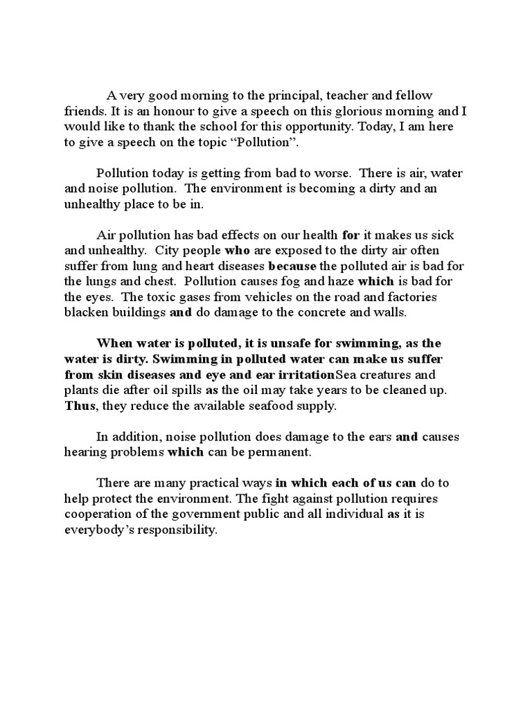 Speech Pollution | PDF