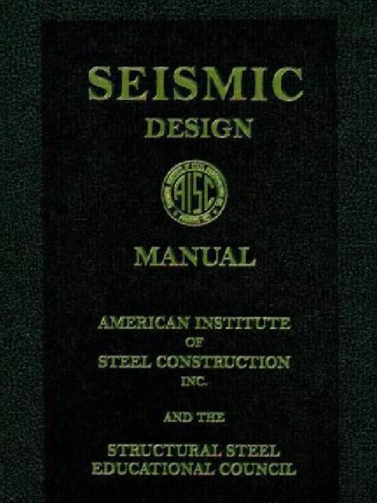 AISC - Seismic Design Manual - AISC | PDF
