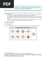 FRASES H y P Productos Quimicos Peligrosos | PDF | Alergia | Agua
