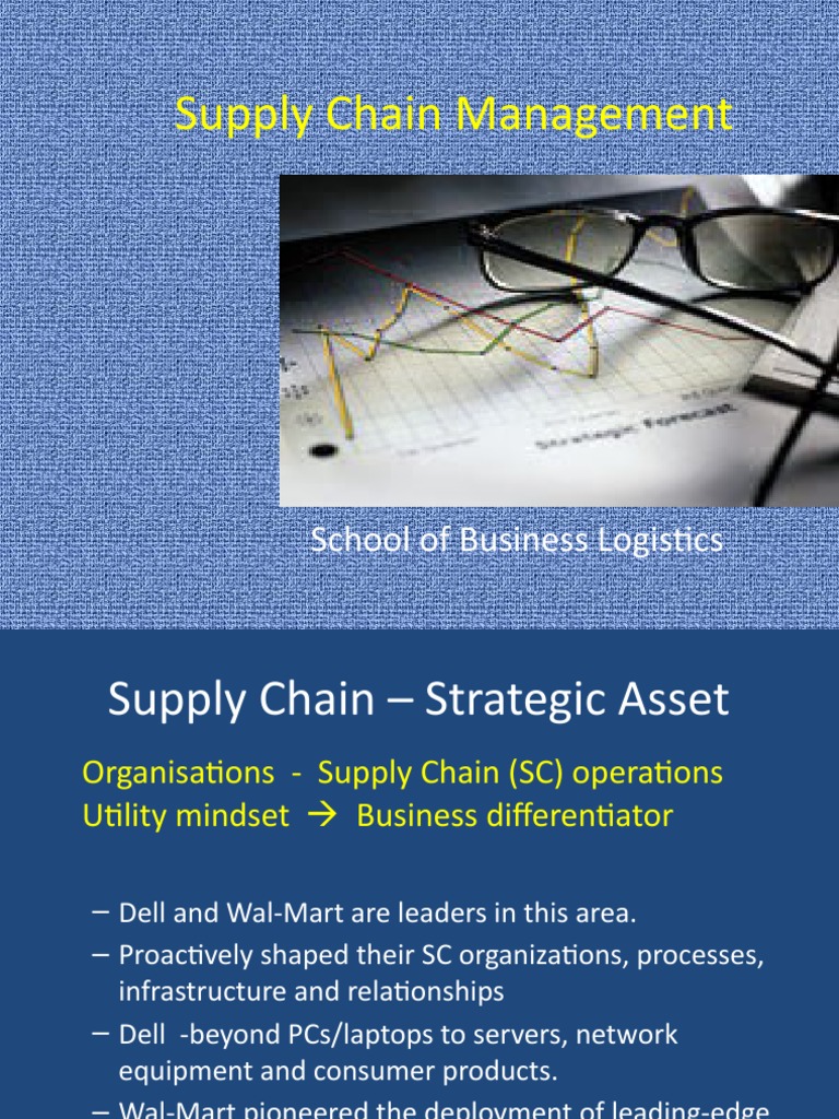 SCM SBL | PDF | Strategic Management | Supply Chain