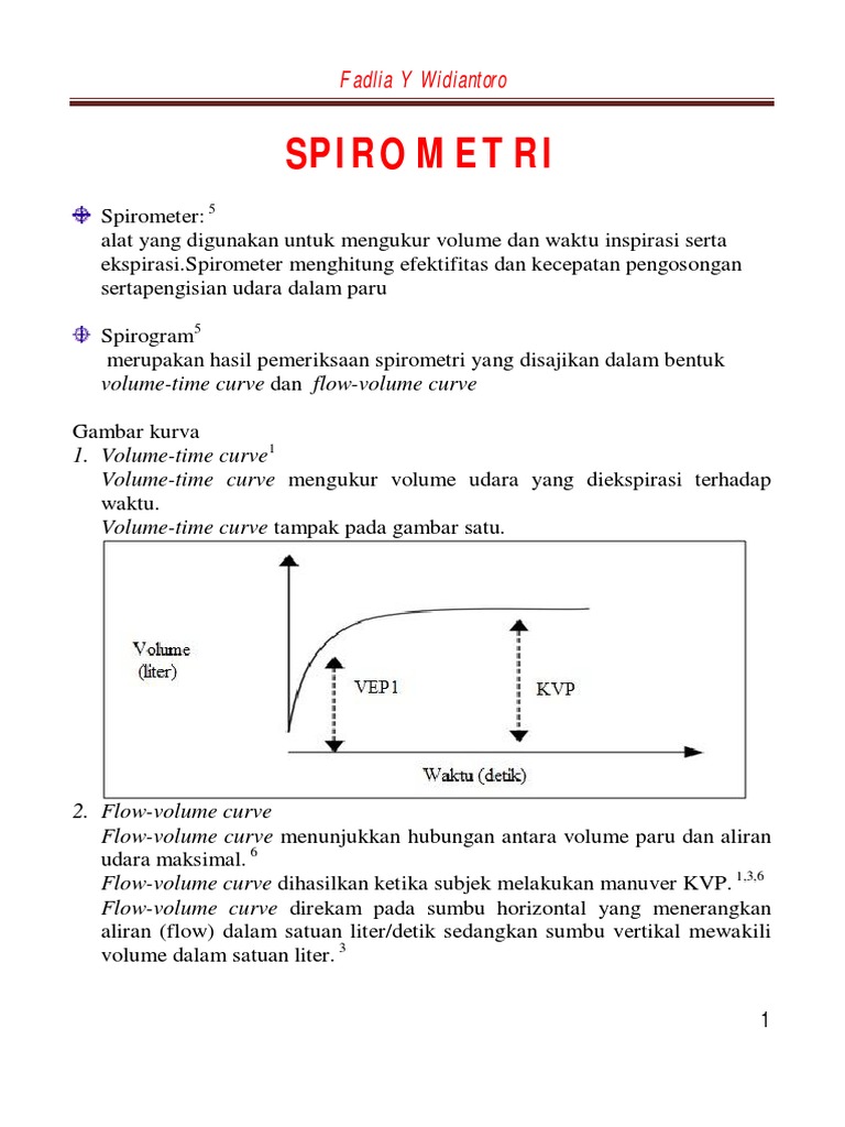 Spirometri Q | PDF