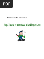 El Circuito Electrico de Los Refrigeradores | PDF | Termostato | Resistor