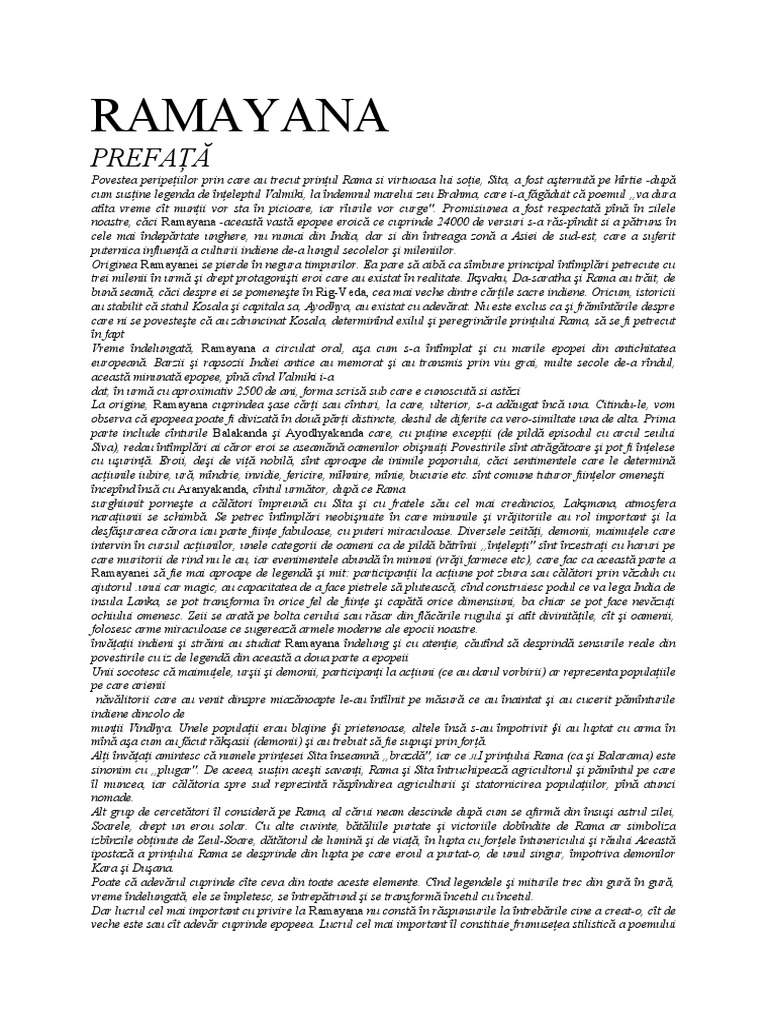 Ramayana PDF | PDF