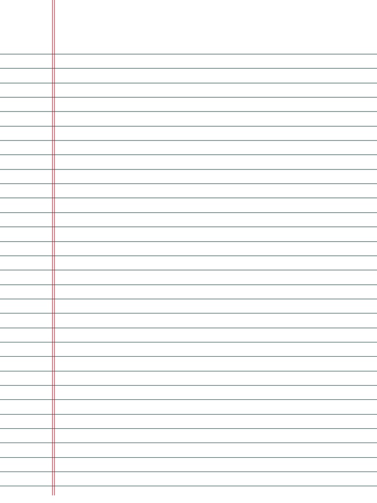 Hoja de Libreta PDF | PDF