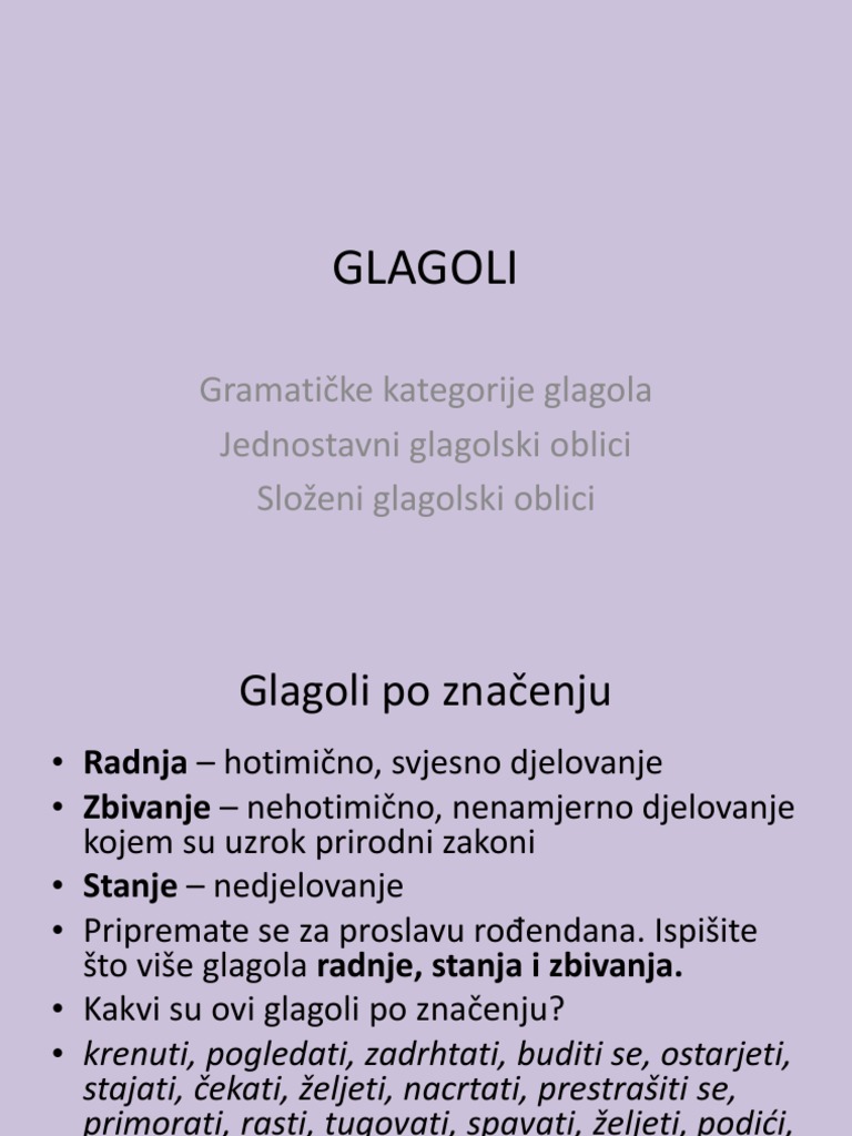 Glagoli | PDF