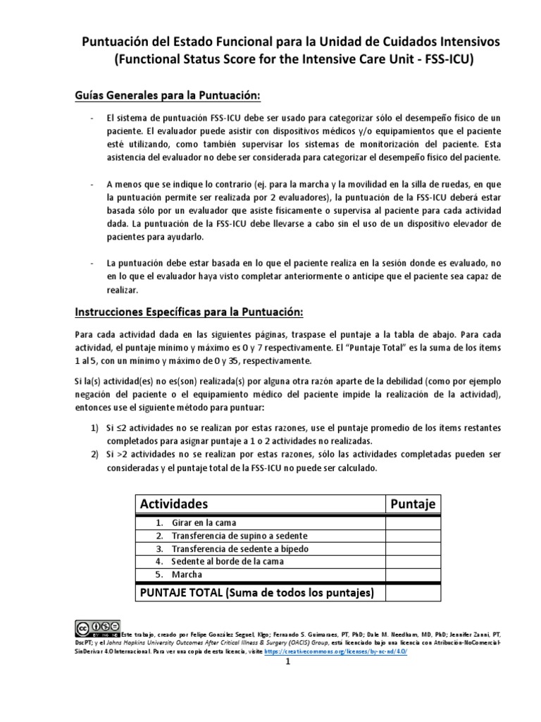 Gonzales FSS ICU | PDF | Medicina | Medicina CLINICA