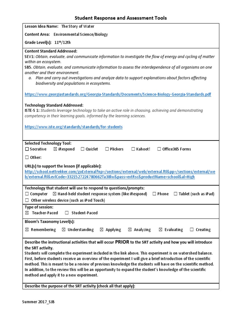 Srs Template | PDF | Educational Assessment | Surface Runoff