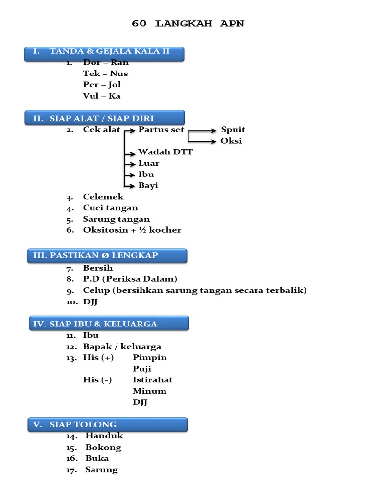 60 Langkah Apn | PDF | Perjalanan