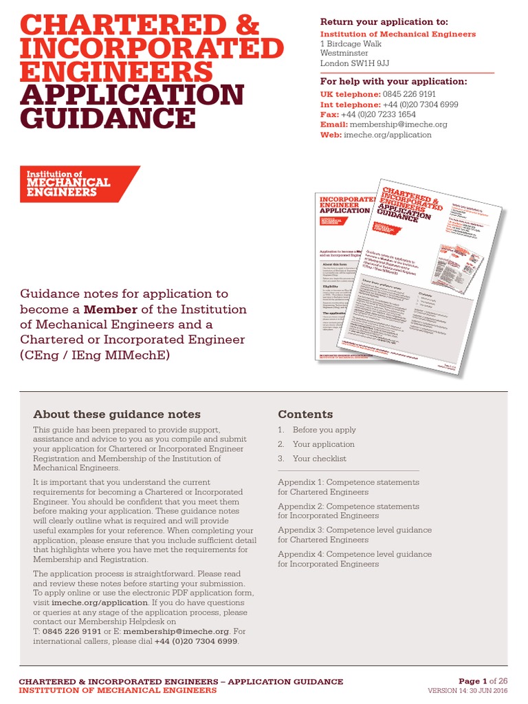 Imeche Guidance Ieng Ceng v 14 Mb Wr | Competence (Human Resources ...