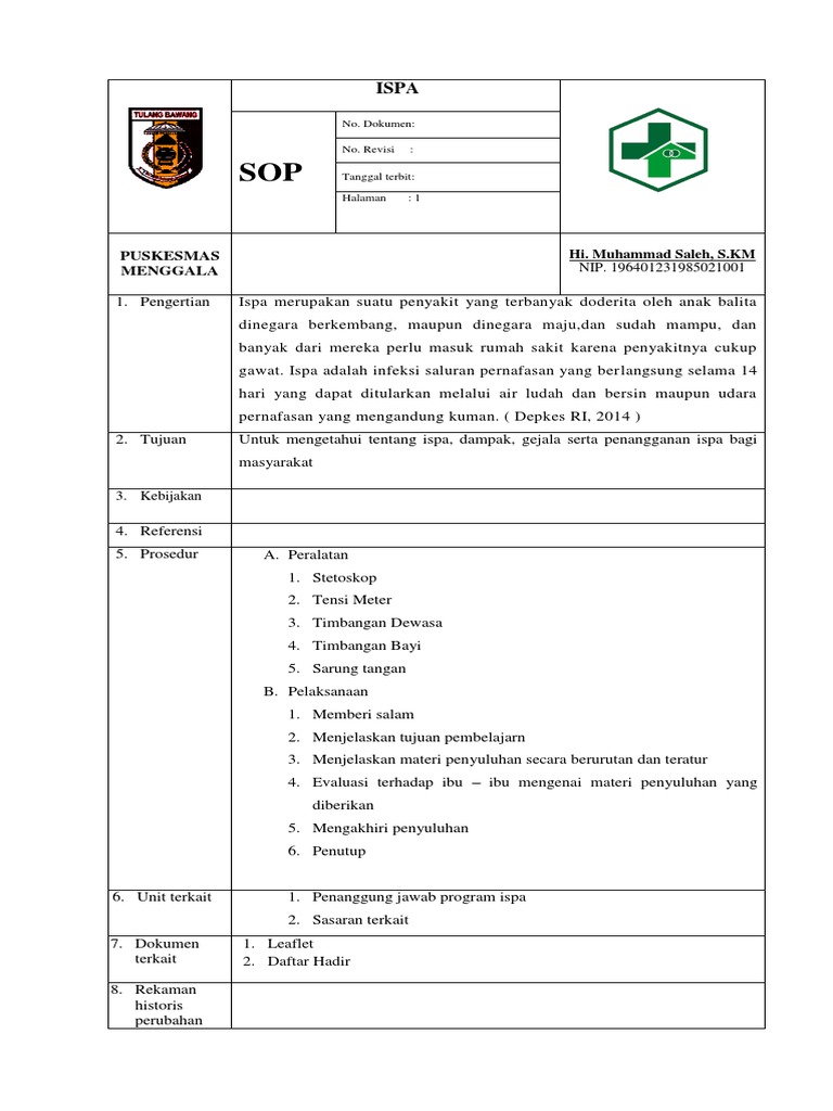 Sop Ispa K Indri | PDF