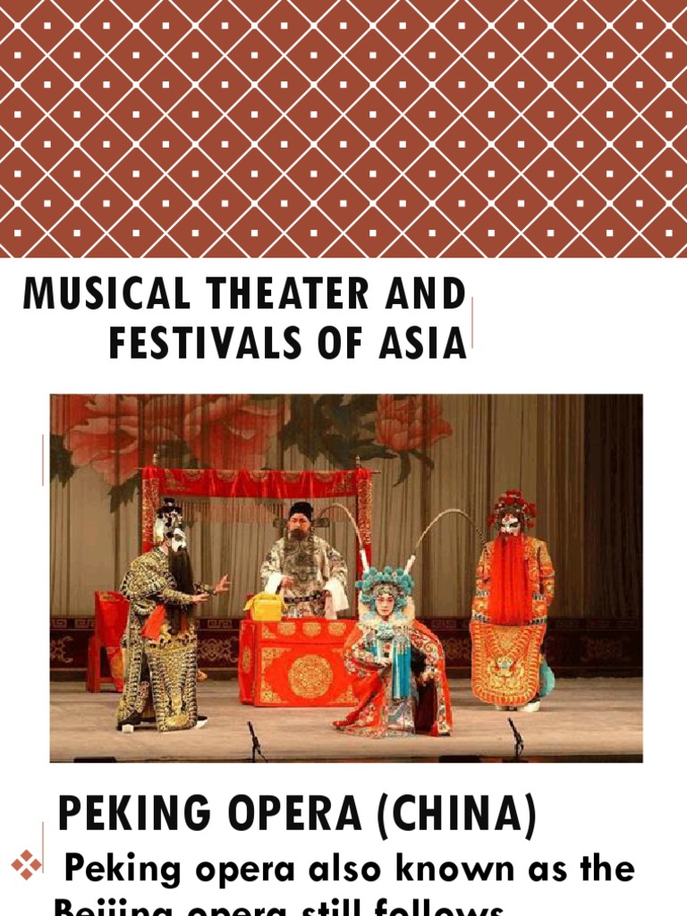 Musical Theater and Festivals of Asia | PDF | Oral Literature ...