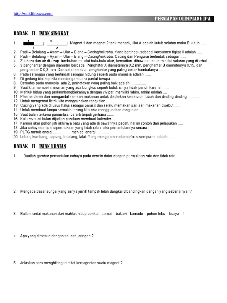 Olimpiade Ipa2 | PDF