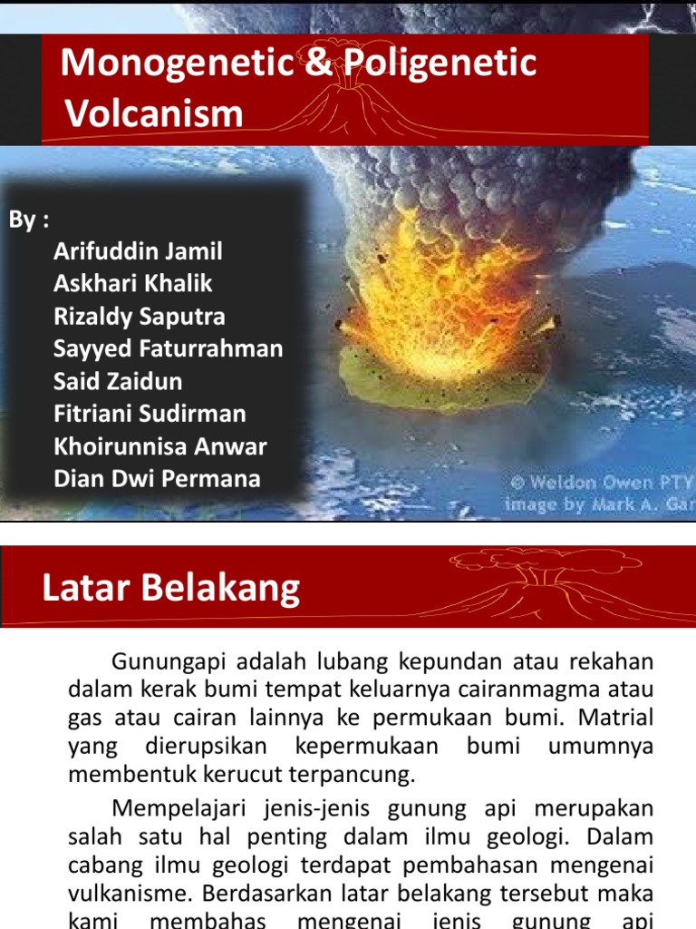 Monogenetic and Polygenetic Vulcanism (Kelompok 3) | PDF