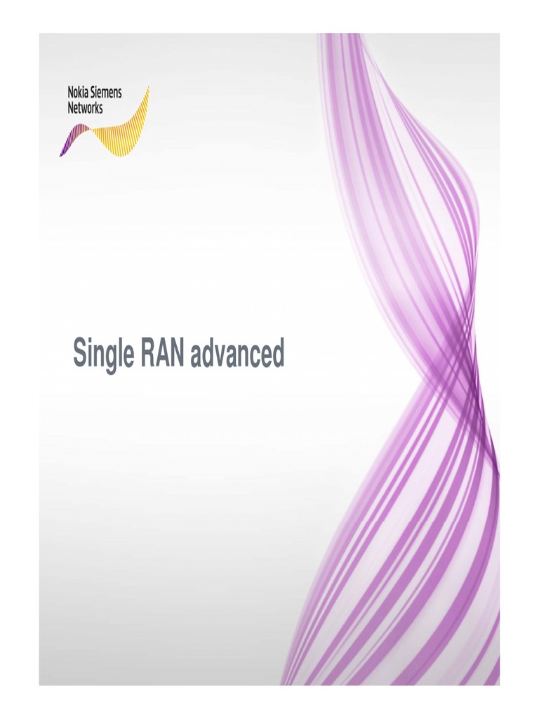 Sran BTS | PDF | Lte (Telecommunication) | Lte Advanced