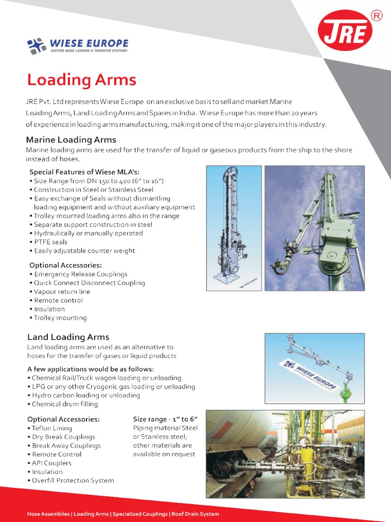 Marine Loading Arms PDF | PDF
