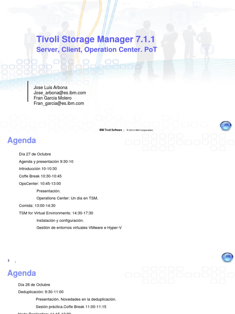 PoT TSM Dia 1 - TSM Operations Center | PDF | Correo electrónico ...