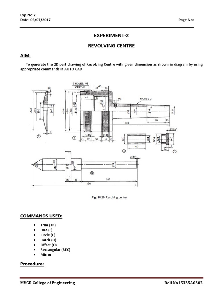 Experiment-2 Revolving Centre | PDF | Geometry | Teaching Mathematics