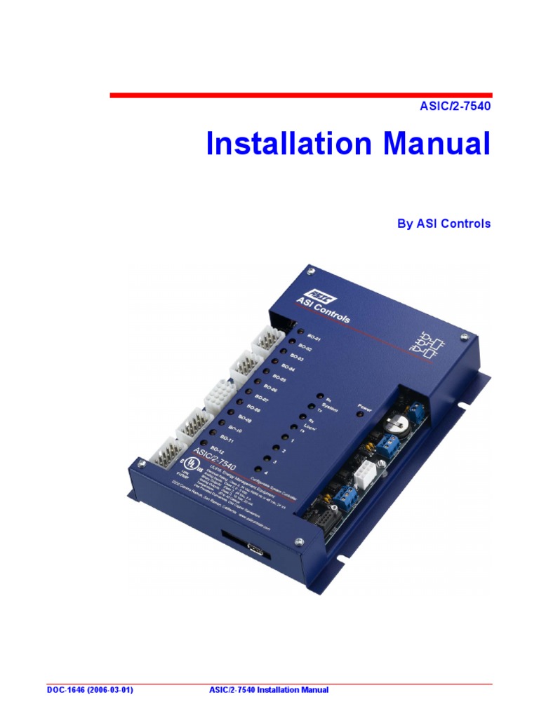Asi Controls | PDF | Electrical Connector | Usb