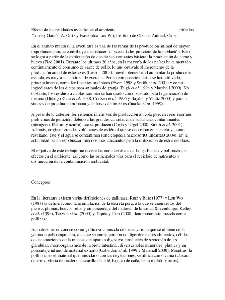 Pollinaza 2 | PDF | Fertilizante | Compost
