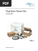 Flygt Basic Repair Kit. Kit Catalogue | PDF | Pump | Hydraulics
