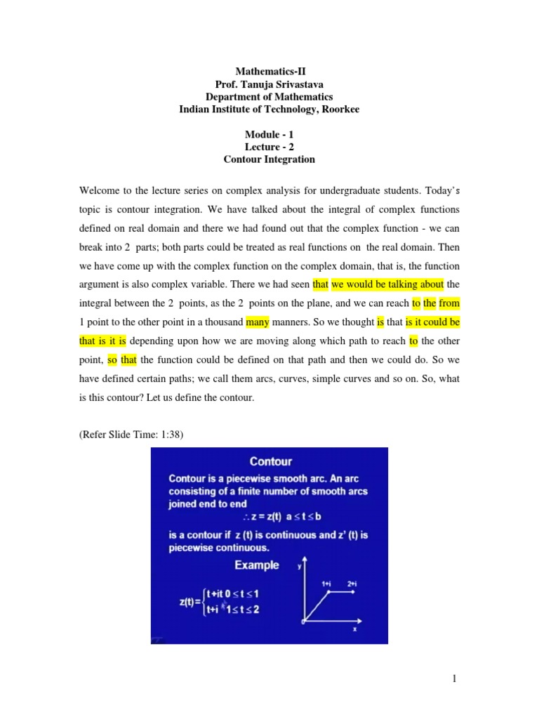 Lec2 PDF | PDF | Integral | Curve