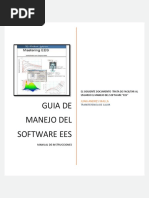 Manual de Uso Básico de EES | PDF | Ecuaciones | Ventana (informática)