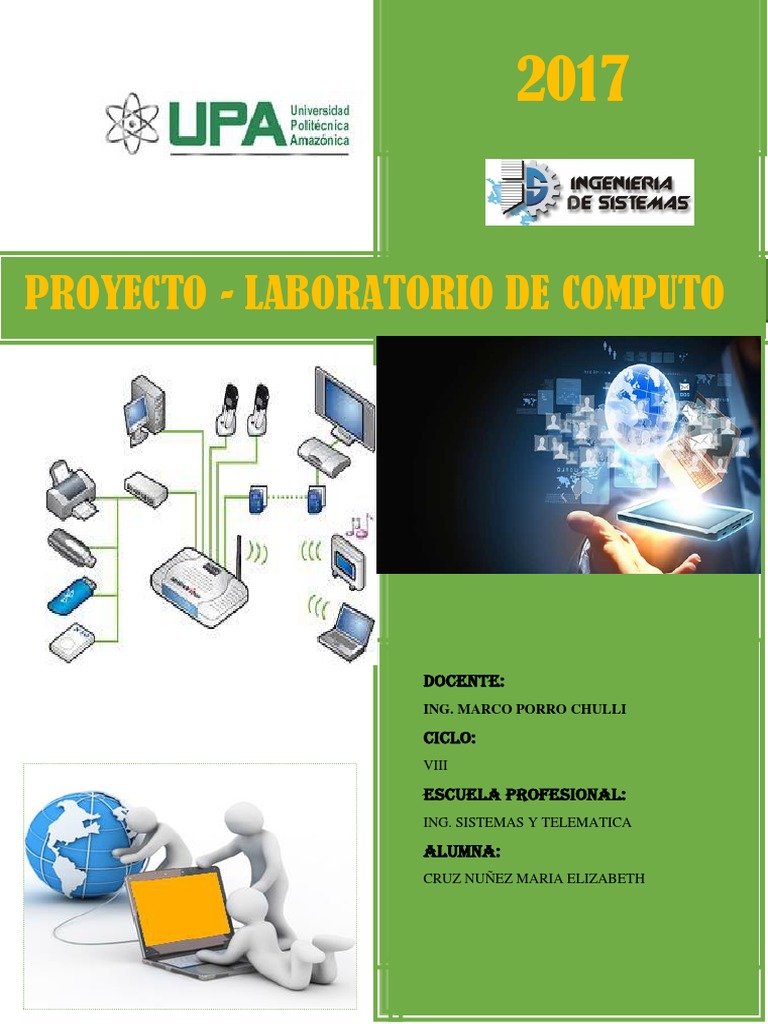 Proyecto Laboratorio de Computo | PDF | Duplex (Telecomunicaciones) | Cable coaxial
