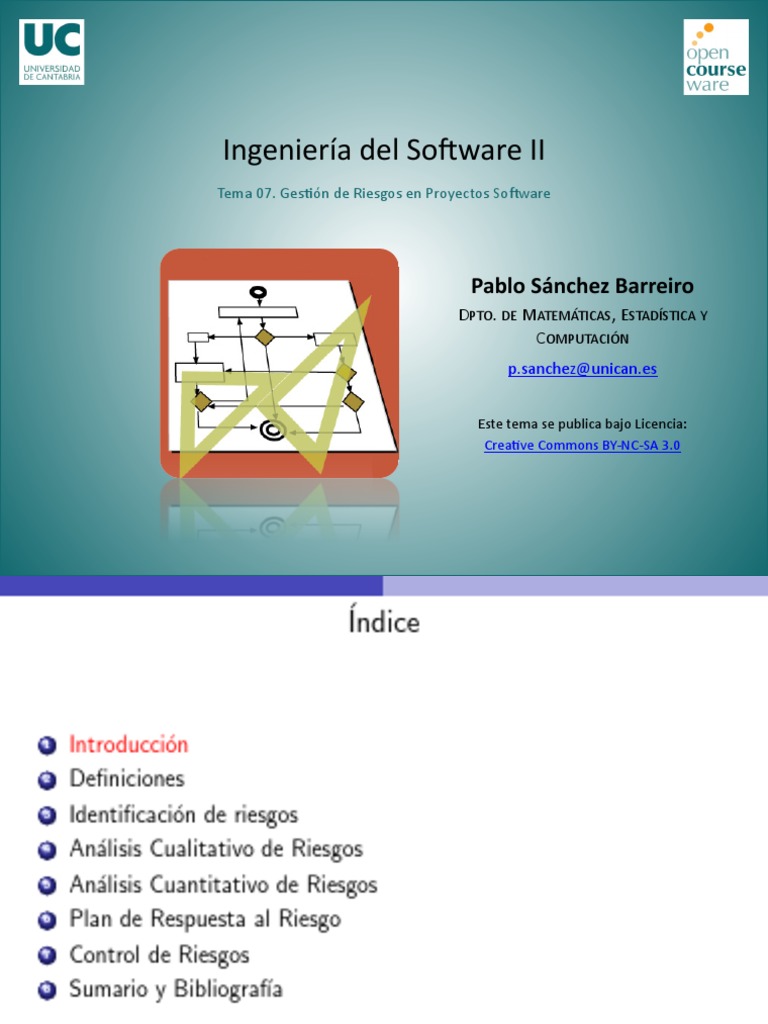 Tema7 Gestionriesgos PDF | PDF