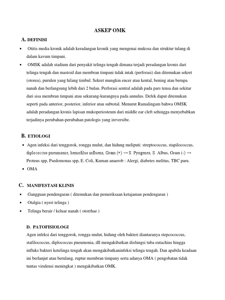 Askep Omk | PDF