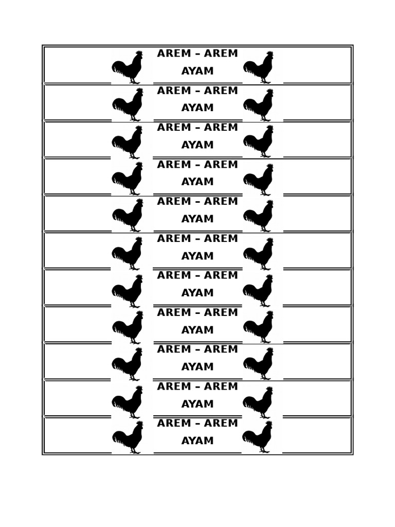 Arem Arem | PDF