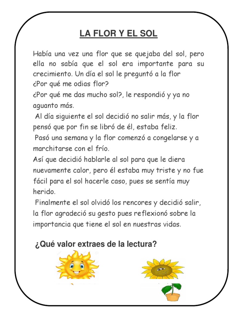 Lecturas Reflexivas para Niños | PDF