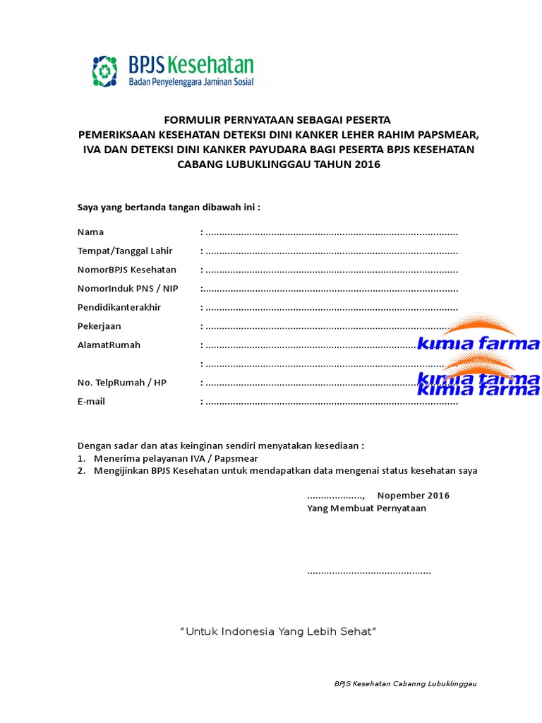 Formulir Papsmear IVA Dan CBE - 1681661916 | PDF | Karier & Perkembangan