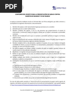 Formato de Queja ante Profeco | PDF