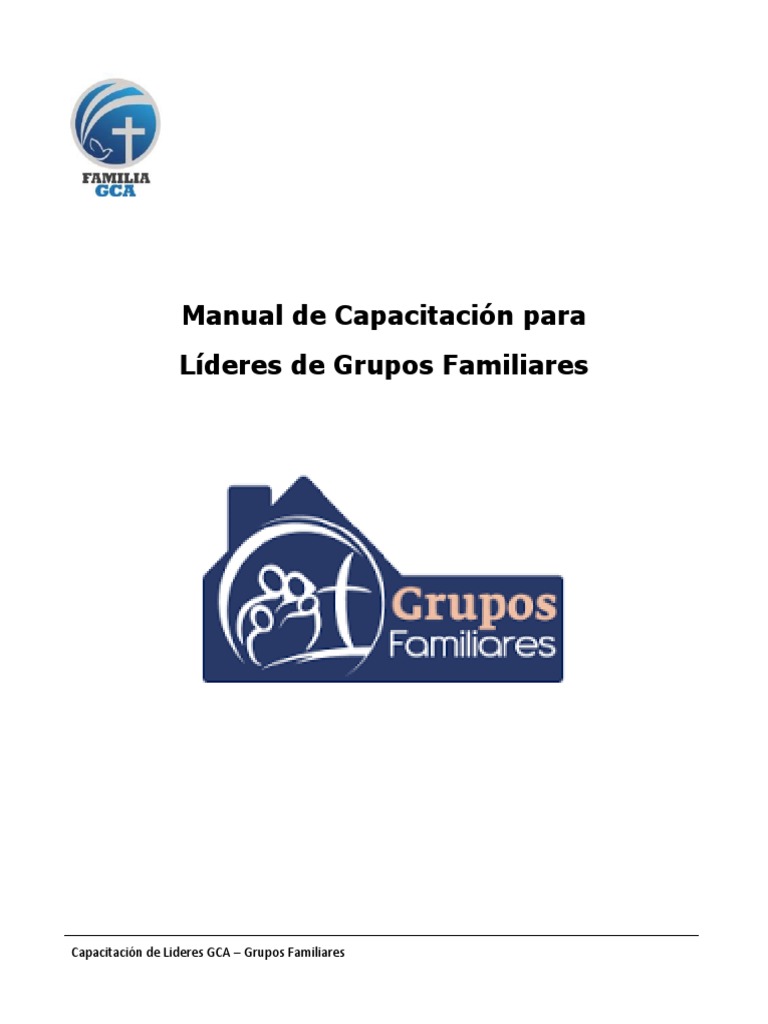Manual de Capacitacion GF-GCA PDF | PDF | Liderazgo | Oración