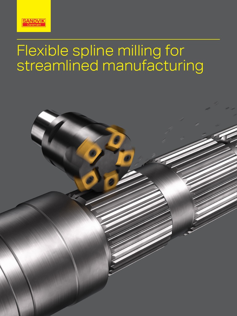 Flexible Spline Milling ENG | Machining | Industries