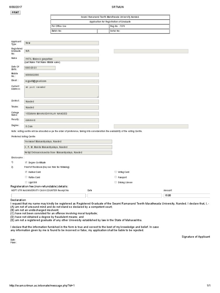 SRTMUN | Official Documents | Government And Personhood