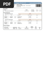 British Airways E-Ticket Receipt | PDF | Baggage | Fee