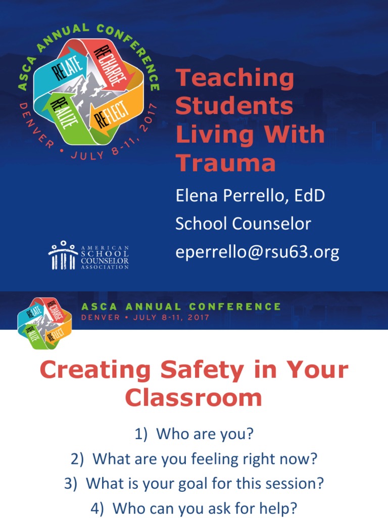 teaching students living with trauma | Psychological Trauma | Emotions