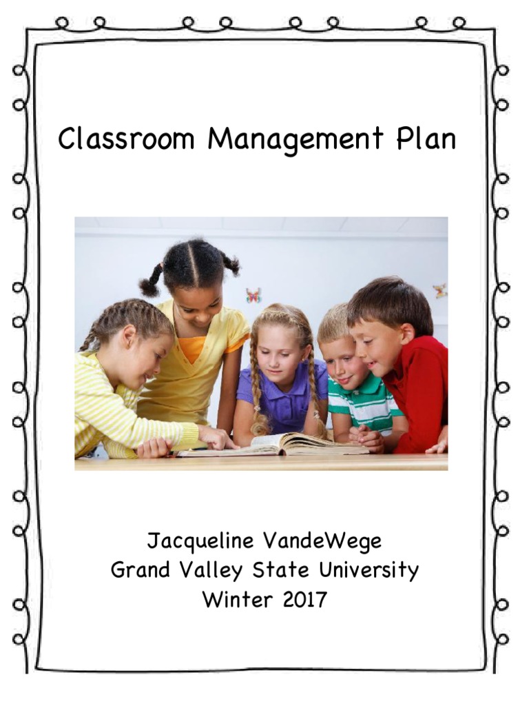 Classroom Management Plan | PDF | Classroom Management | Classroom