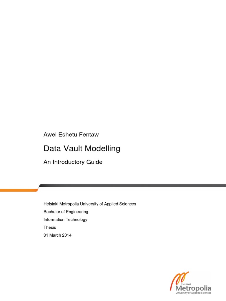 Data Vault Modelling | PDF | Data Warehouse | Big Data