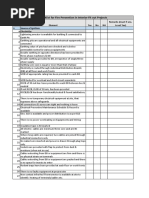 Portacabin Inspection Checklist | PDF | Ac Power Plugs And Sockets ...