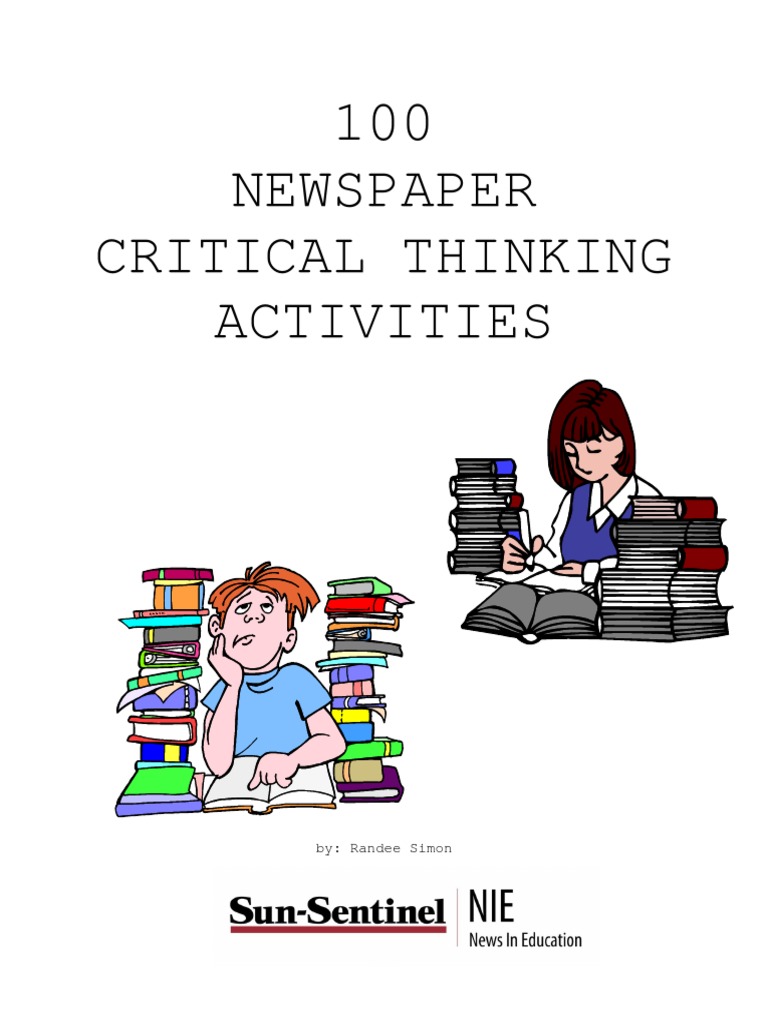 100 Newspaper Activities | PDF | Comic Strips | Newspapers