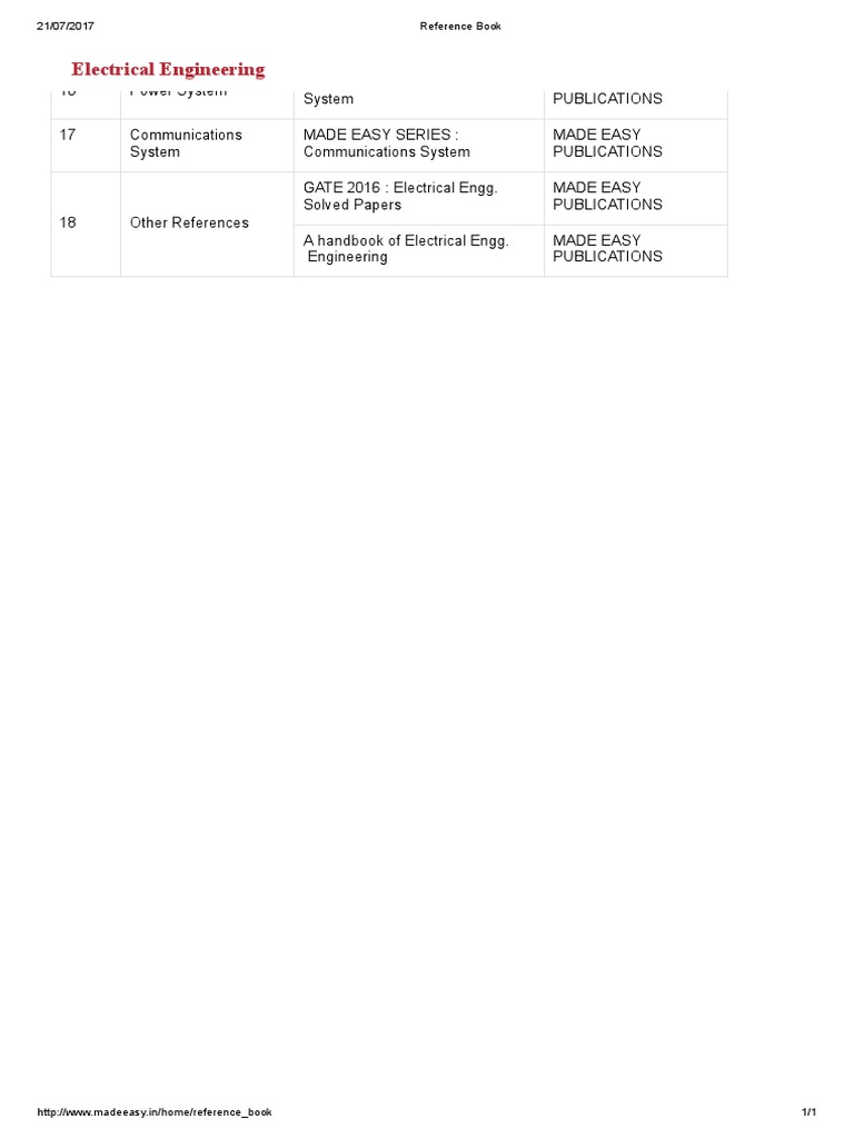 A Guide to Key Electrical Engineering Reference Books for Power Systems ...
