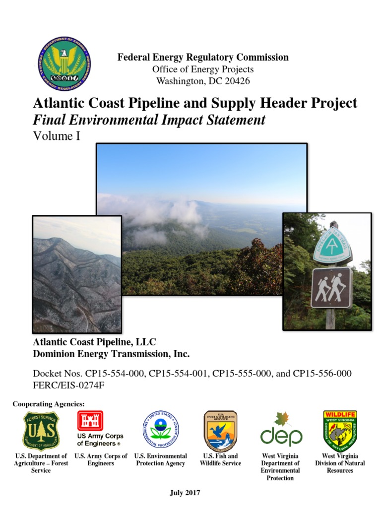 FERC Final Environmental Impact Statement | PDF | Federal Energy ...