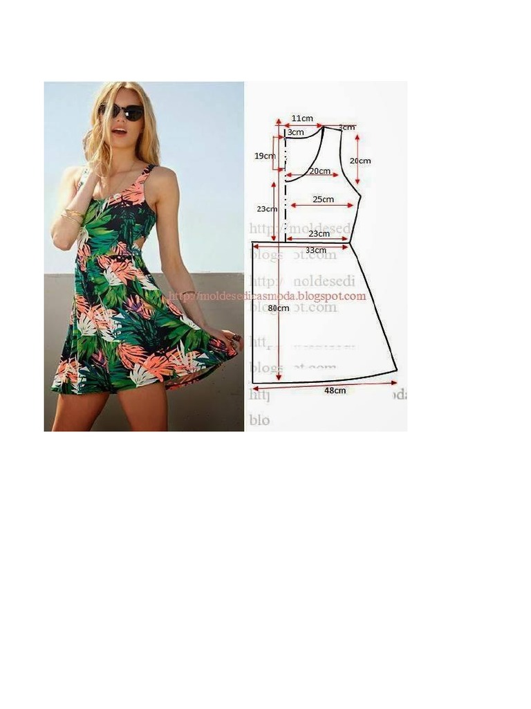 Moldes Patrones para Imprimir | PDF | Ropa | Softlines (venta minorista)