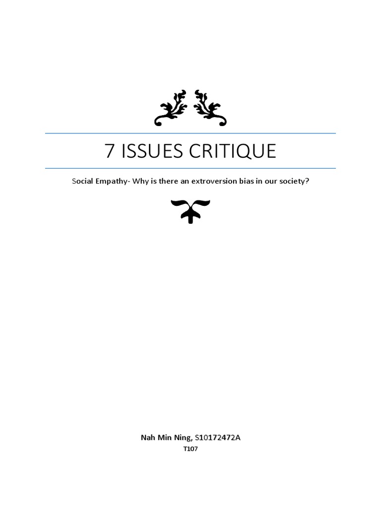 Social Empathy - Why Is There An Extroversion Bias in Our Society ...