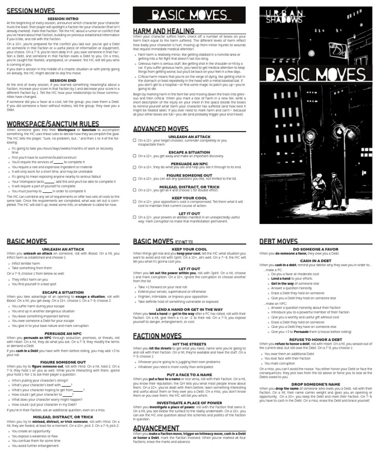 Basic Moves | PDF | Leisure